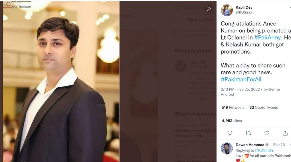 Pakistan Army का ऐतिहासिक फैसला, जानिए क्यों पहली बार दो हिंदूओं को प्रमोट कर लेफ्टिनेंट कर्नल बनाया